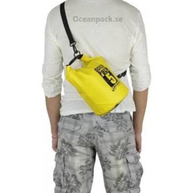 Jual BISA COD 5L WATERPROOF DRY BAG OCEAN PACK TAS ANTI AIR SHOULDER DUFFLE OUTDOOR RENANG ...