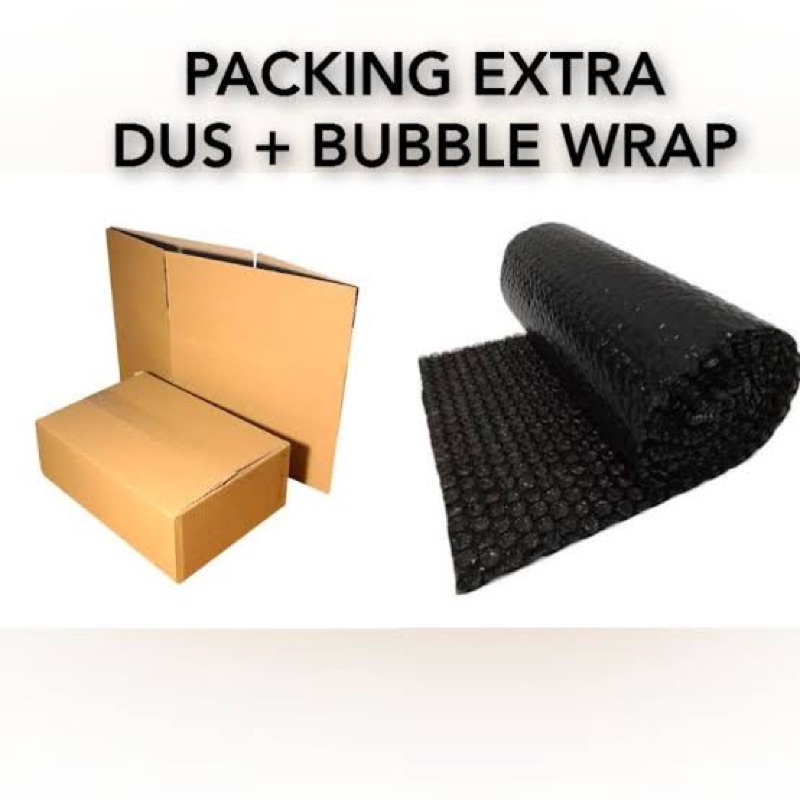 Jual Extra Packing Tambahan Dus Plus Bubble Wrap | Shopee Indonesia