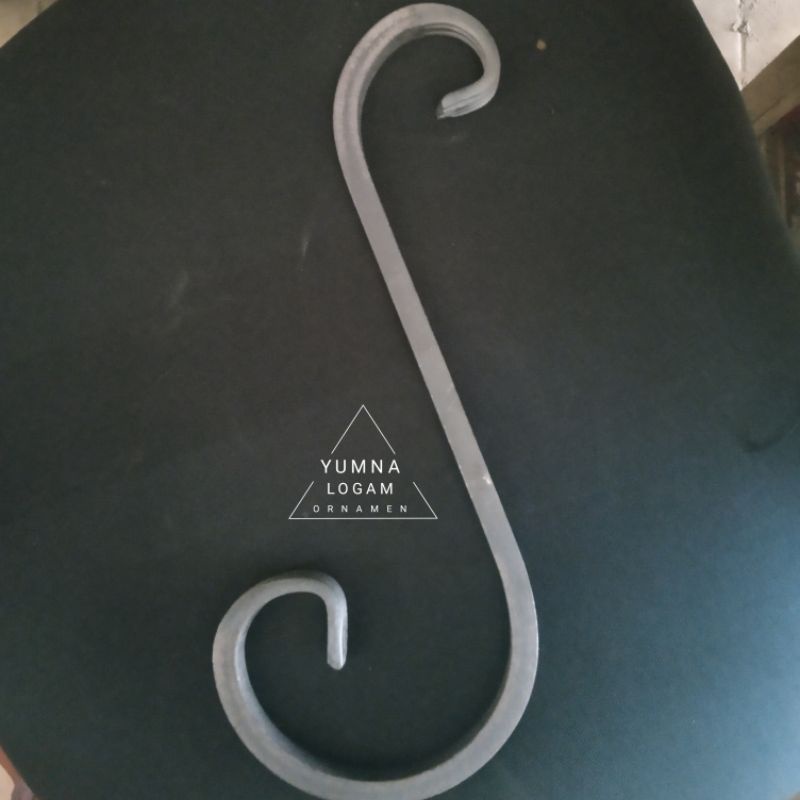 Jual Leter S 50cm besi tempa ornamen aksesoris pagar | Shopee Indonesia