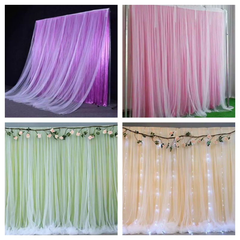 Jual Backdrop / Background tinggi 3 meter / Backdrop pesta / ultah ...