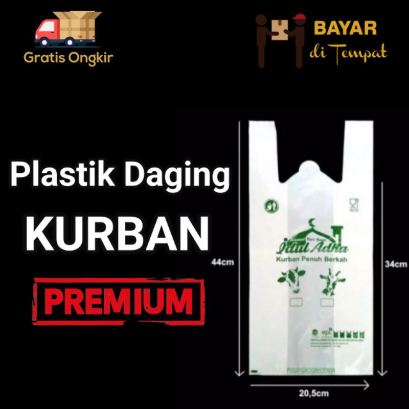 Jual Plastik Qurban I Kurban I Idul Adha I Plastik Daging Kurban Oxium Putih Ramah Lingkungan