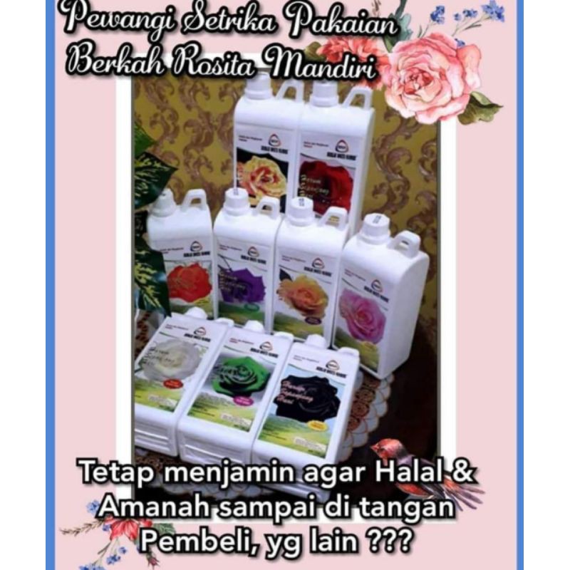 Jual mawar loundry botol 1liter | Shopee Indonesia