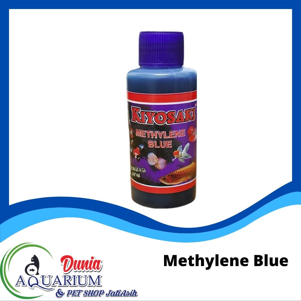 Jual Methylene Methyline blue Obat Biru Ikan Sakit White Spot Kiyosaki | Shopee Indonesia