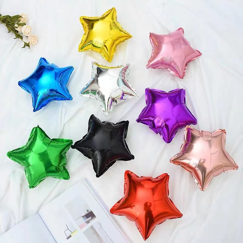 Jual BALON FOIL BINTANG 40CM / BALON BINTANG 40CM / BALON STAR / BALON ...