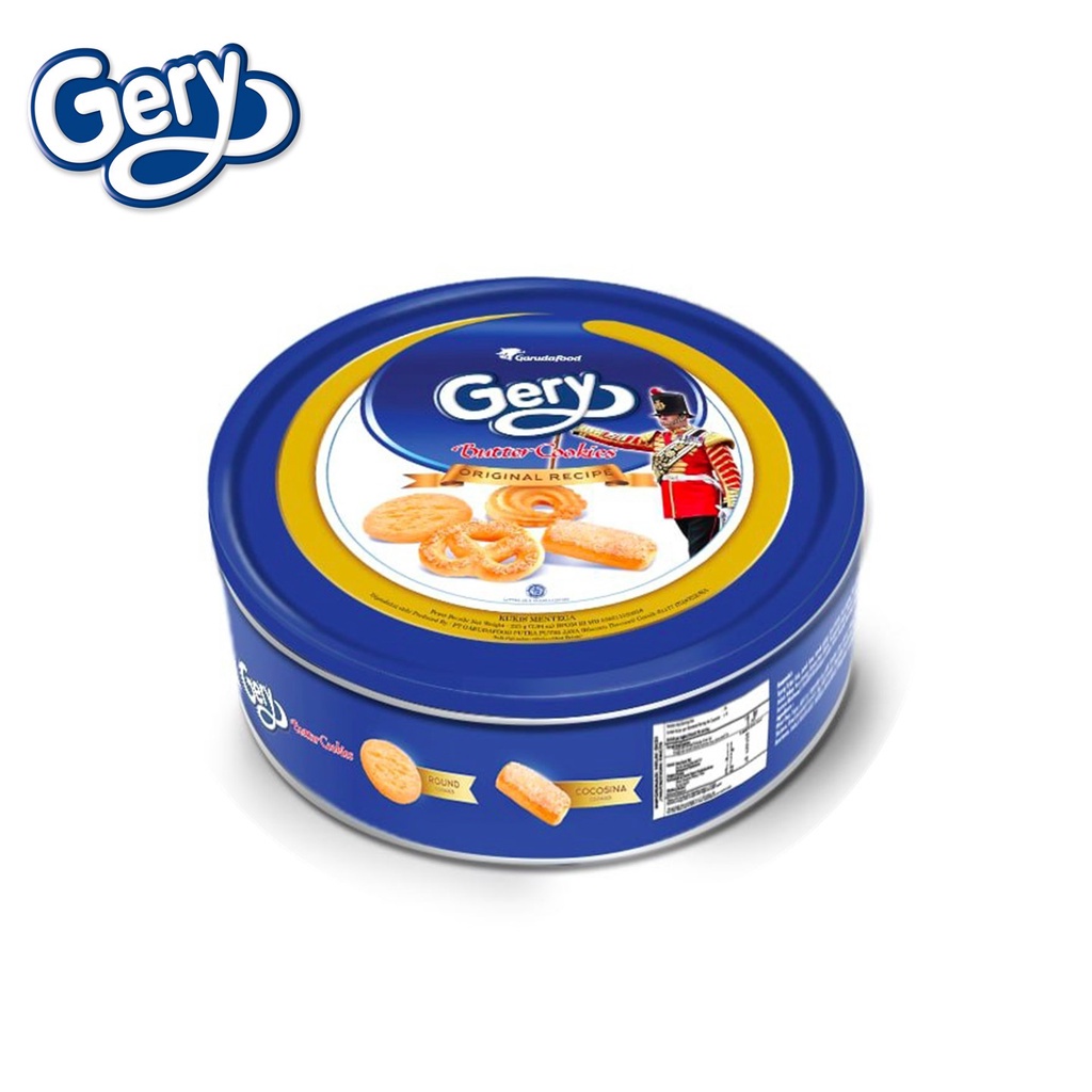 Jual GERY BUTTER COOKIES 225 GR | Shopee Indonesia