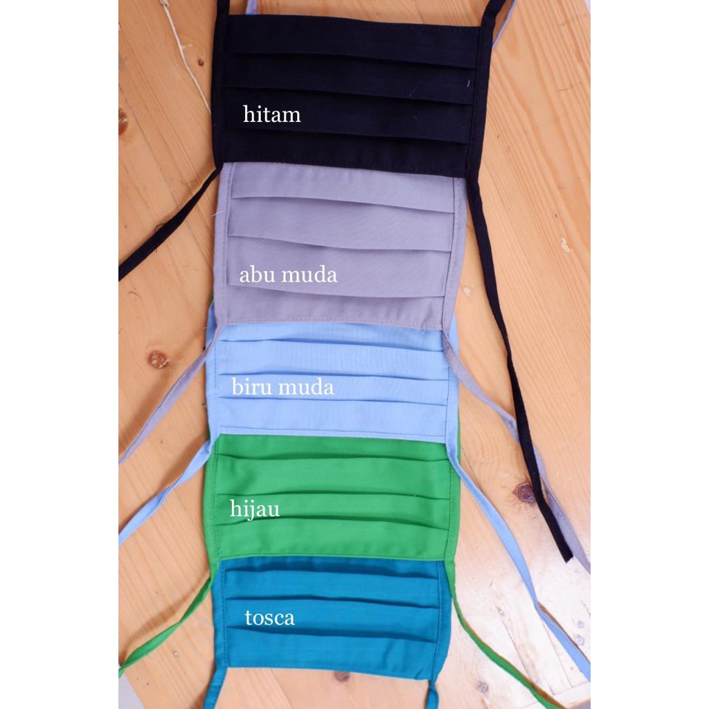 Jual HM - Masker Kain American Drill / Makser Kain Tali / Satuan (Per ...