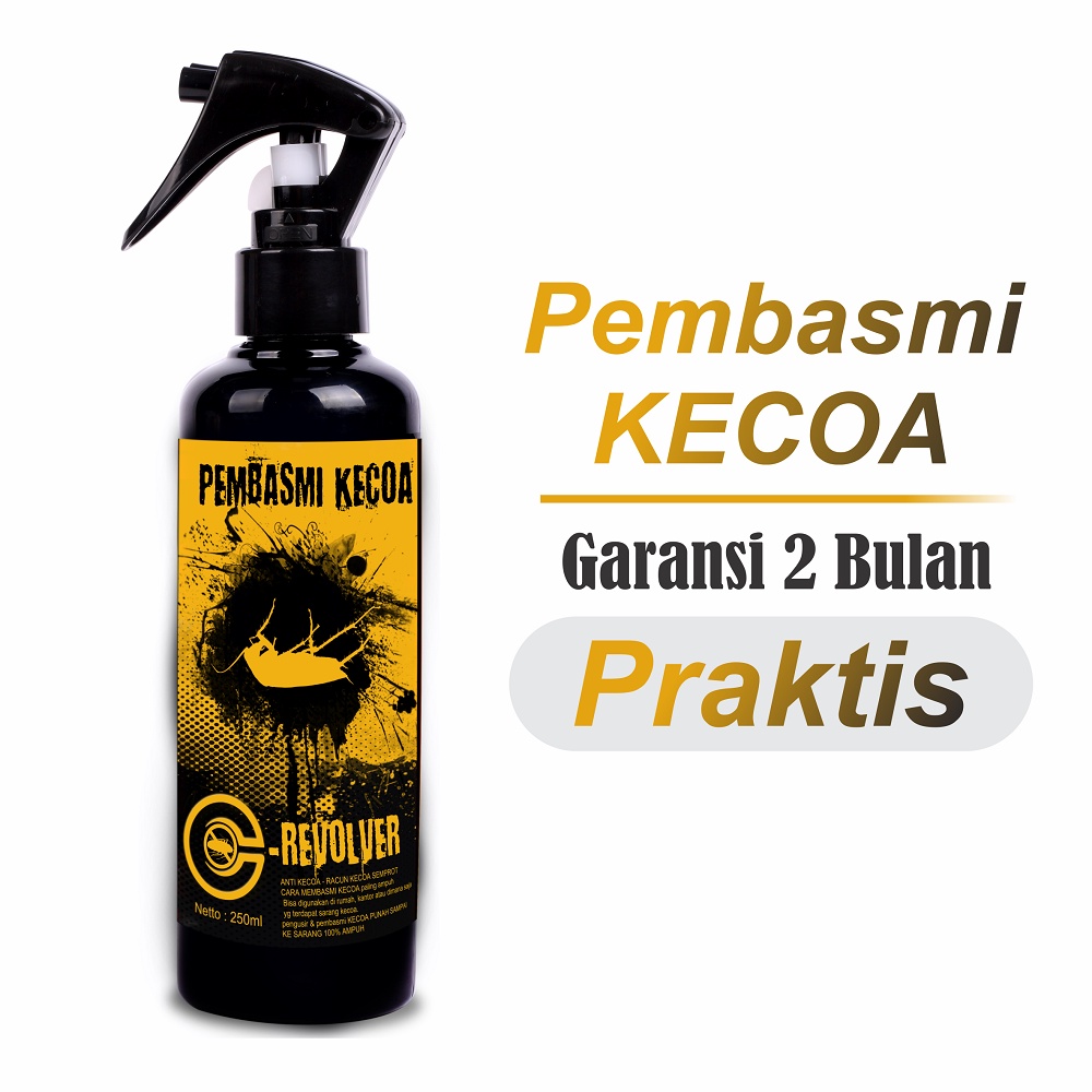Jual Pembasmi kecoa ampuh dan sangat efektif C REVOLVER anti kecoa 250 ...