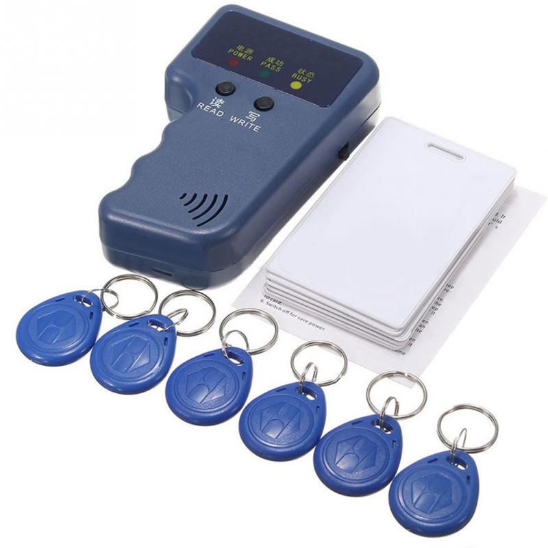 Jual Kartu Akses Duplikator RFID 125Khz ID Card Copy Reader Writer ...