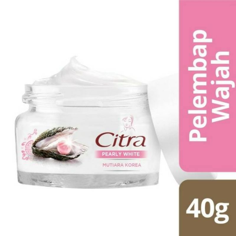 Jual CITRA MOISTURIZER POWDER CREAM PEARLY GLOW 40G - CITRA CREAM 40G ...