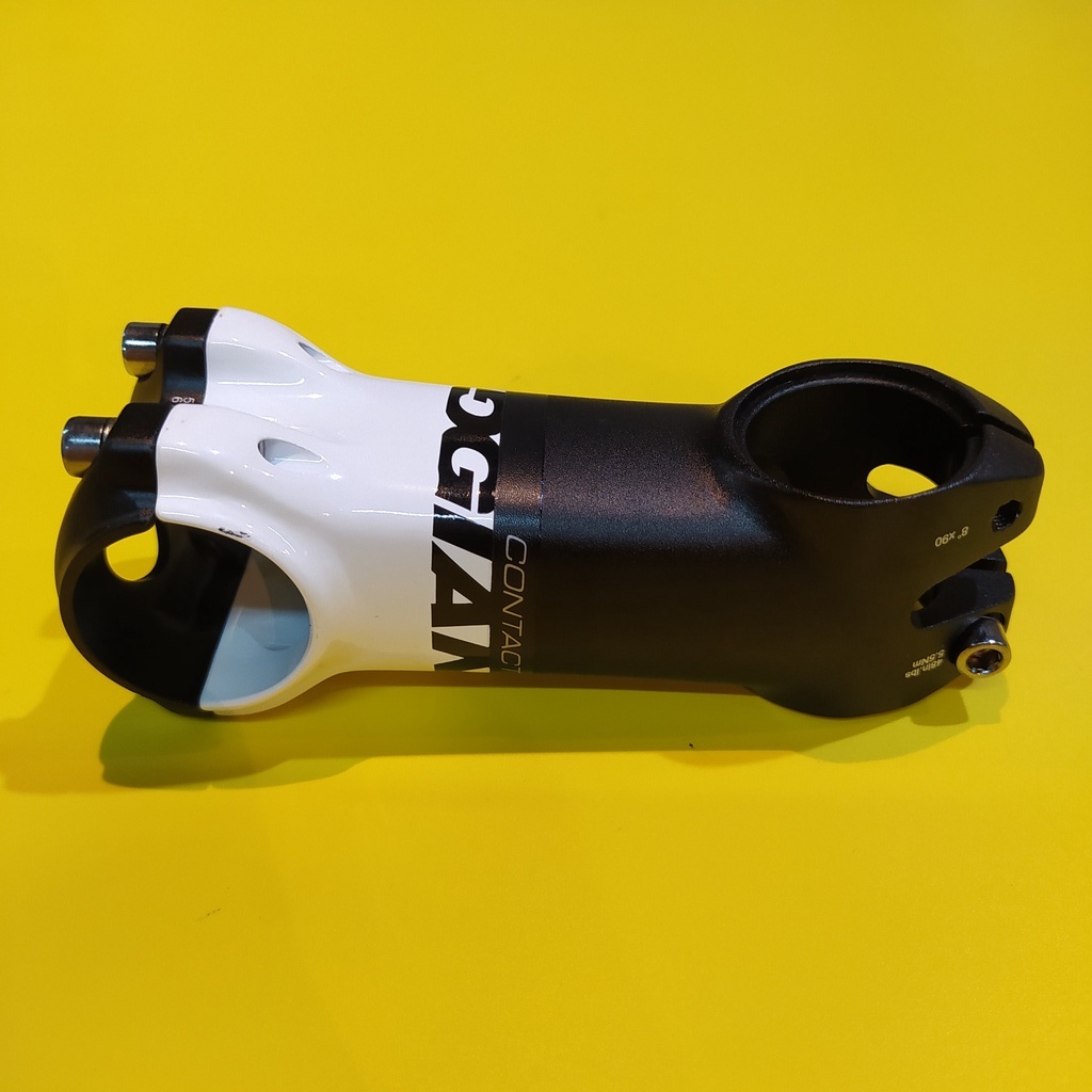Jual Stem Sepeda Giant Contact 31.8 panjang 90 mm alloy Black white ...
