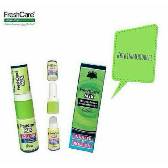 Jual Freshcare Mix Citrus (Inhaler + Roll on) | Shopee Indonesia