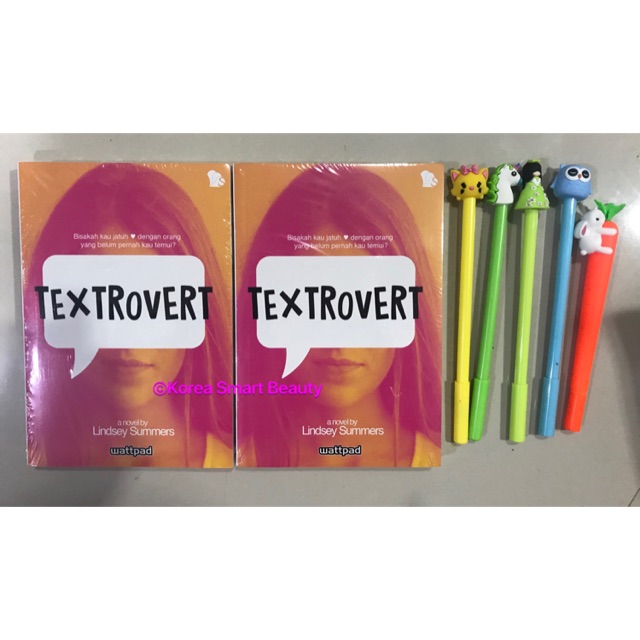 Jual Novel Textrovert - Lindsey Summers | Shopee Indonesia