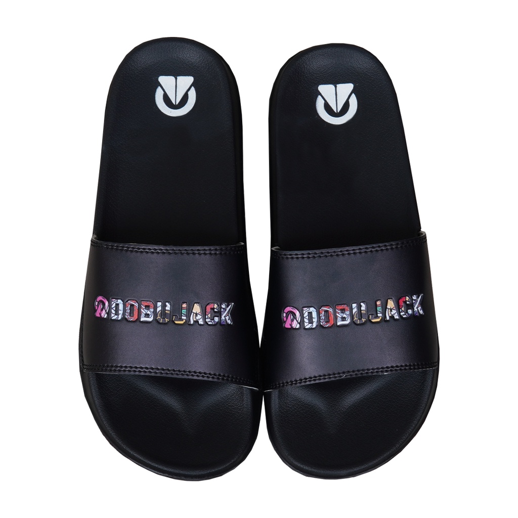 Jual Dobujack Little Vintage Black Sandals | Shopee Indonesia