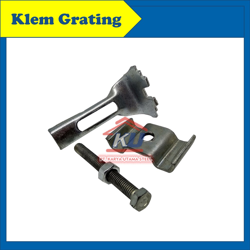 Jual Klem Grating Pengaman / Penjepit Besi Grating Penutup Saluran Air ...