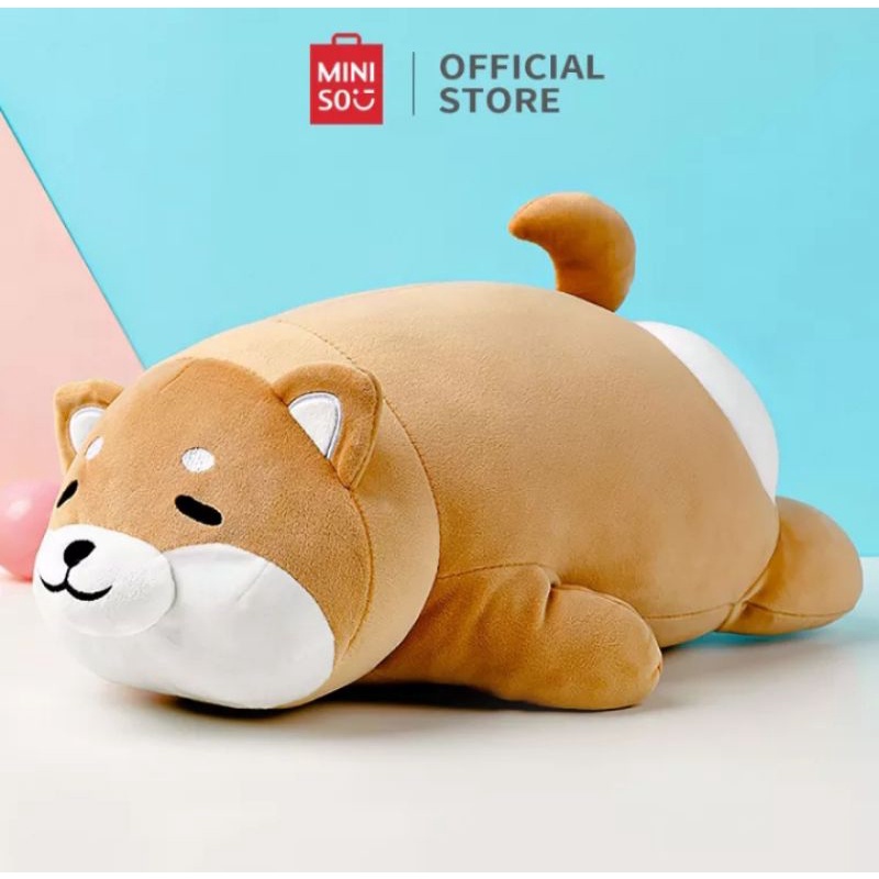 Jual Miniso Boneka Lying Shiba Series plush Toy /Boneka Wisuda / Boneka ...