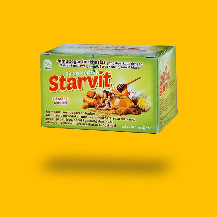 Jual STARVIT Box @10 Sachet - Untuk Masuk Angin..Meriang | Shopee Indonesia