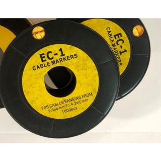 Jual Cable Marker tipe EC-0 / EC-1 huruf A-Z angka 0-9 - EC-0 | Shopee ...