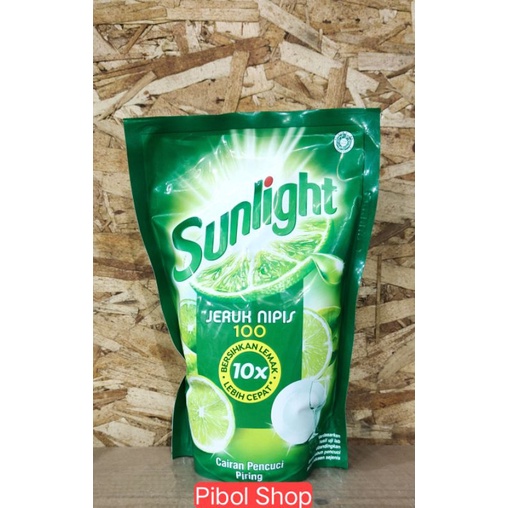 Jual Sunlight Cairan Pencuci piring Jeruk nipis Refill 700ml | Shopee ...