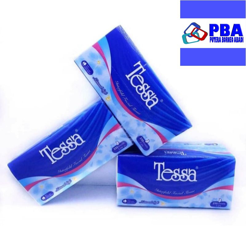 Jual TESSA Natural Soft Tissue Wajah - Facial Tissue 250 Sheets 2 Ply ...