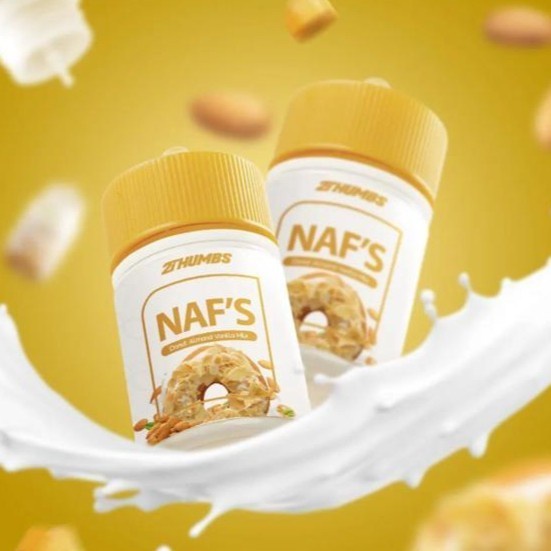 Jual FREEBASE LIQUID NAFS DONAT ALMOND AUTHENTIC NAF'S V2 60ML | Shopee ...
