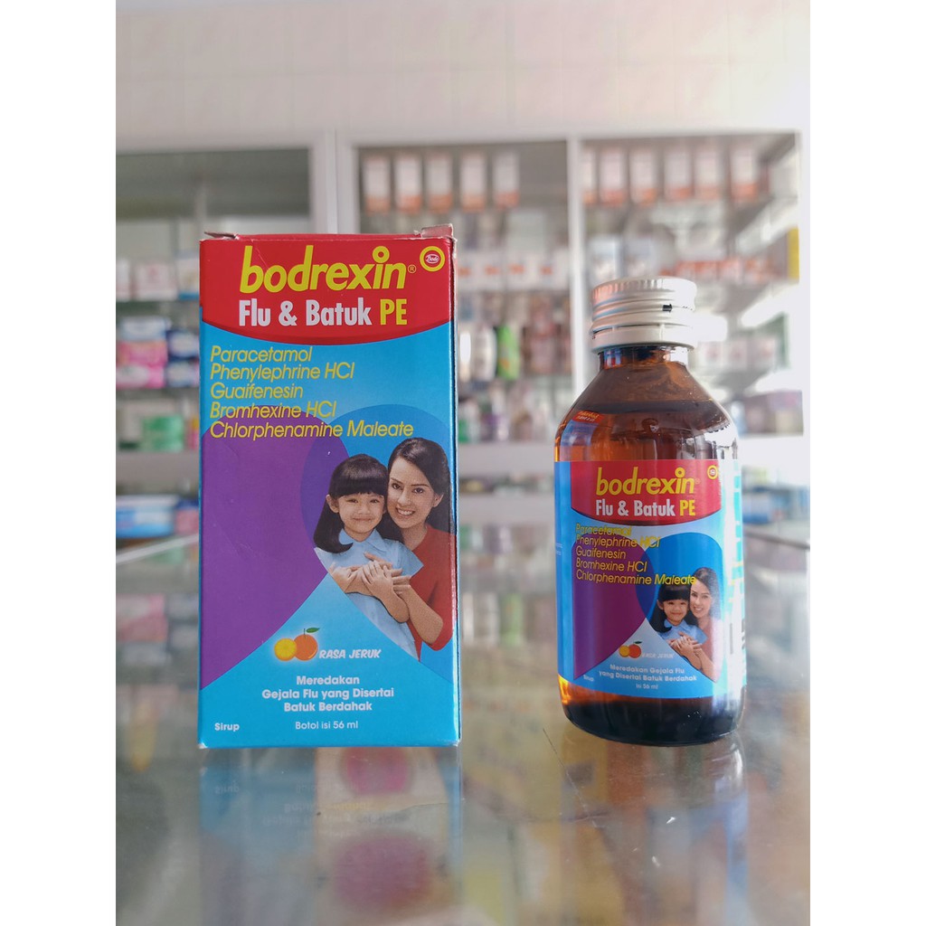 Jual Bodrexin PE 56 ml Cough Syrup - Sirup Obat Batuk Anak Atas 2 Tahun ...