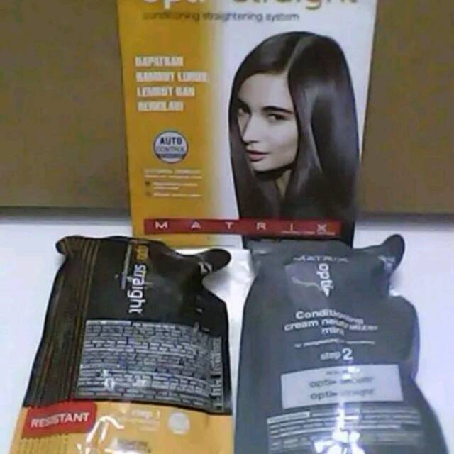 Jual MATRIX OPTI STRAIGHT REBONDING SMOOTHING obat pelurus rambut ...