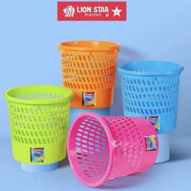 Jual Tempat Sampah tong sampah Kotak Sampah 10L Lion Star C-30 grill ...