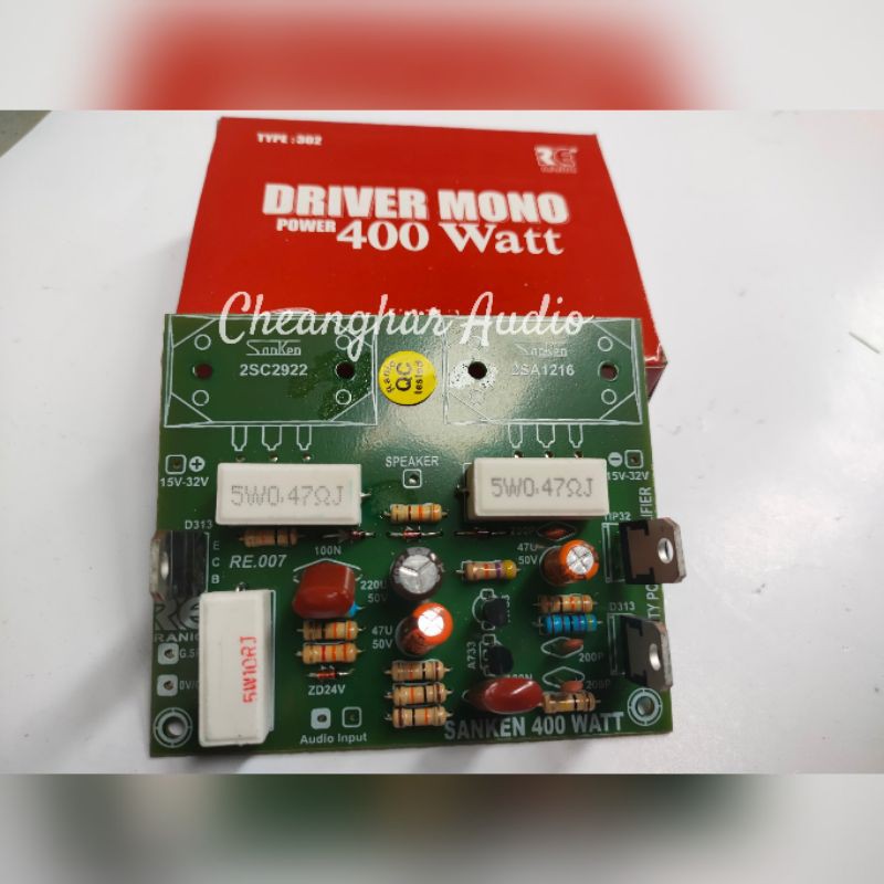 Jual Kit Driver Power Amplifier Sanken Mono Safari 400 watt | Shopee Indonesia