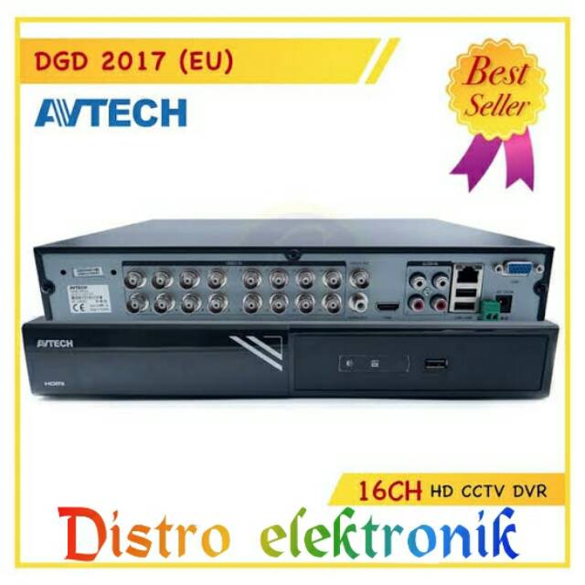 Jual Dvr 16ch Avtech 5mp DGD - 2017 Full HD 2560p 4K Original Garansi Resmi Dvr 16 ch Avtech 5 ...