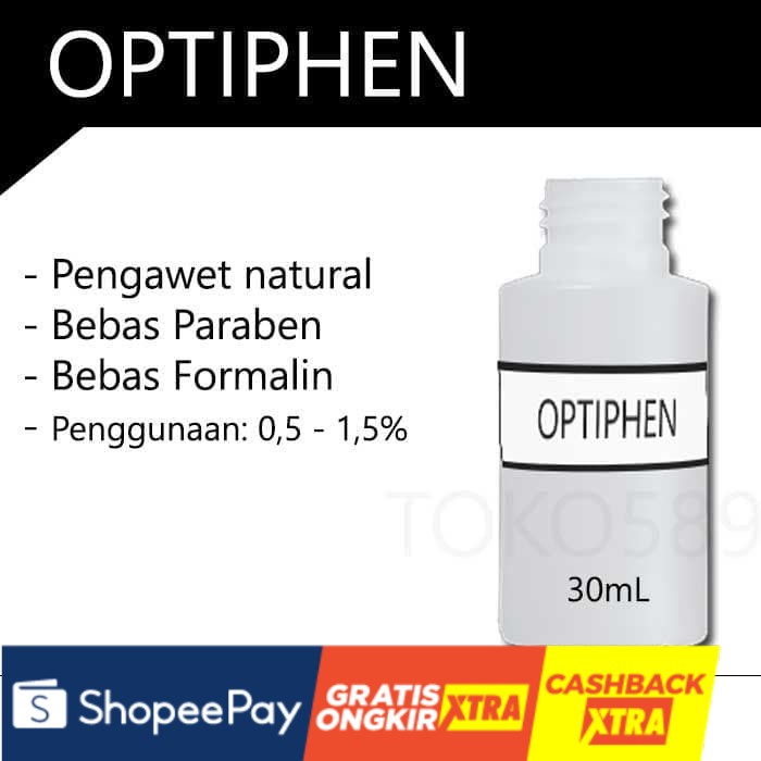 Jual OPTIPHEN 30ml - Preservative / Pengawet | Shopee Indonesia