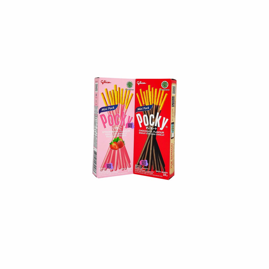 Jual Glico Pocky Mini Pack/ Biscuit Stick | Shopee Indonesia