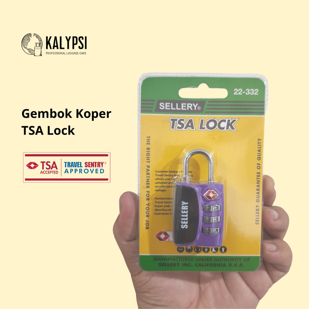Jual Gembok Kunci Koper TSA Original USA | Shopee Indonesia