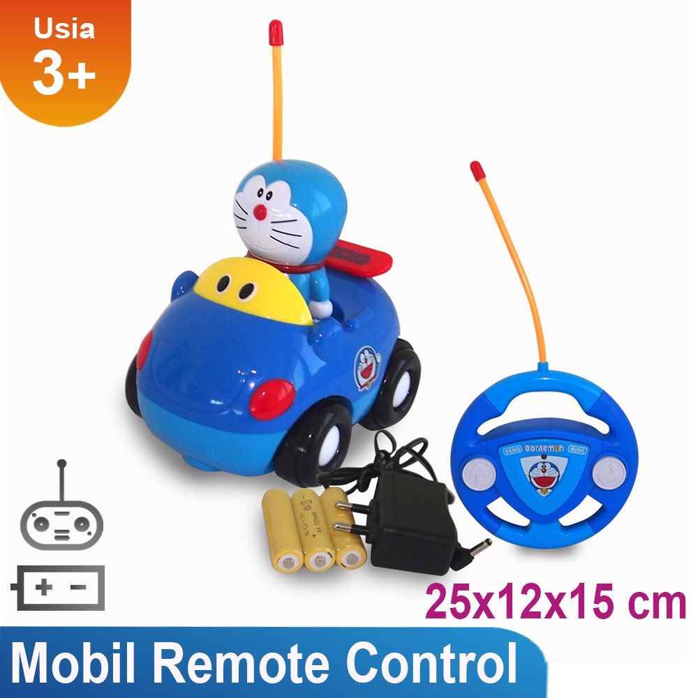 Jual Mainan Anak Mobil Remote Control Doraemon Series 1801 1804 ...