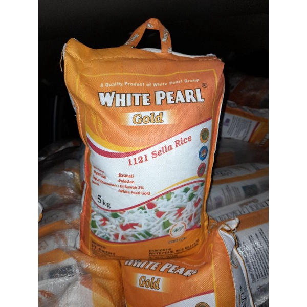 Jual beras Basmati white pearl 1kg | Shopee Indonesia