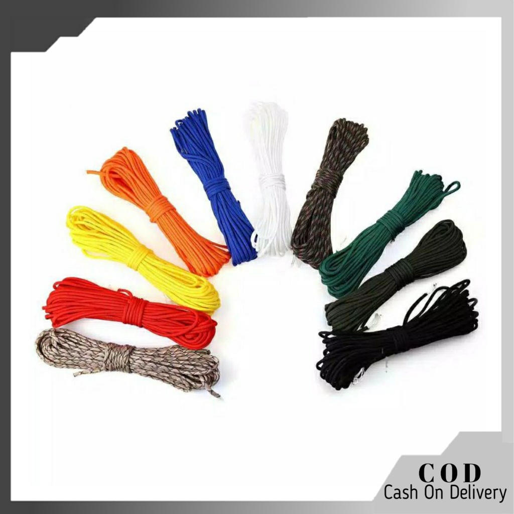 Jual Tali Paracord Camping Adventure 7 Core Panjang 31 Meter - SS01 ...