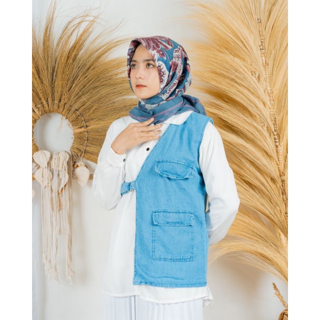 Jual VEST JEANS AIRING/vest hits/vest kekinian/vest keren/vest jeans ...