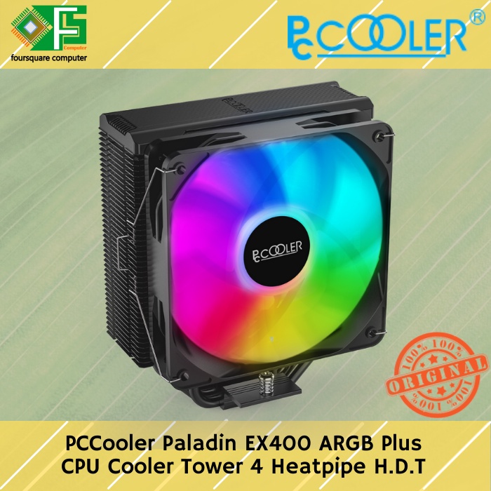Jual CPU Cooler PCCooler Paladin EX400 ARGB Plus Cooling Processor ...