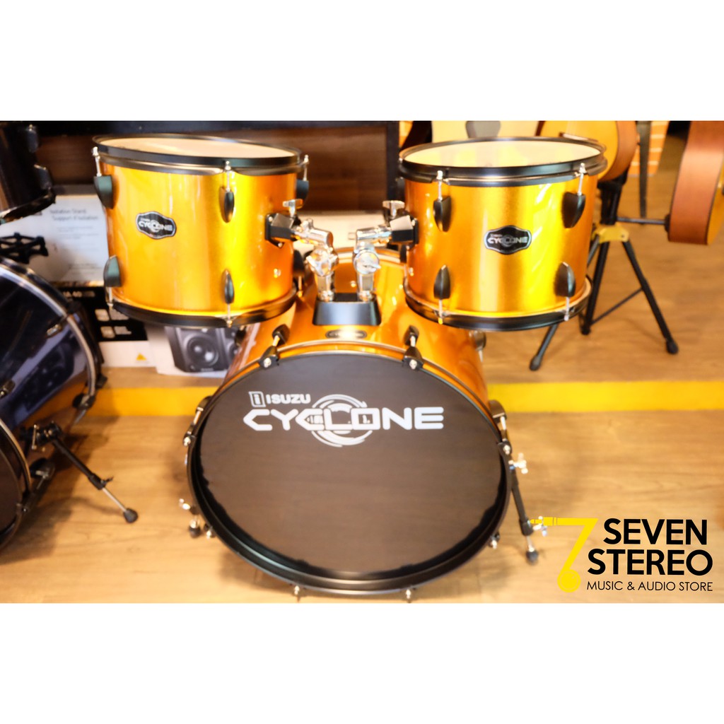 Jual Isuzu Cyclone PVC Complete 5 Pc Drum Set | Shopee Indonesia