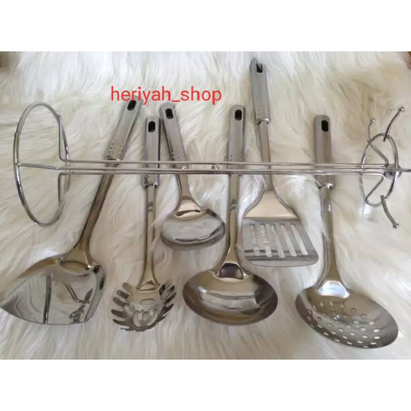 Jual KITCHEN TOOL SET 7 IN 1 - Sutil - Sodet - Spatula Set 7 in 1 BMW ...
