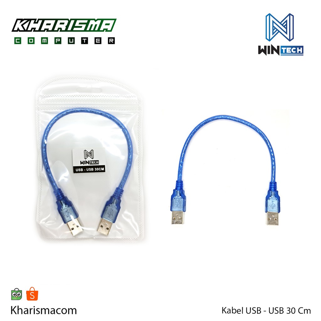 Jual Kabel USB - USB Panjang 30cm | Shopee Indonesia