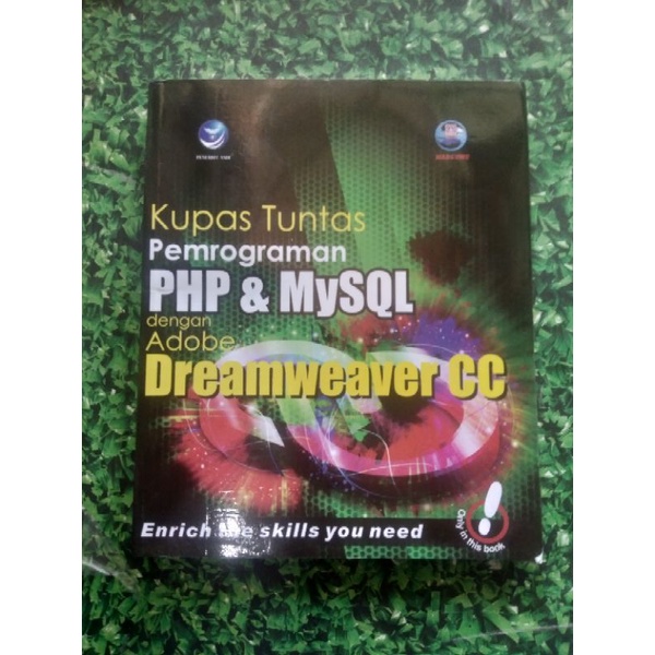 Jual KUPAS TUNTAS PEMROGRAMAN PHP & MYSQL DENGAN ADOBE DREAMWEAVER CC (ORIGINAL) | Shopee Indonesia