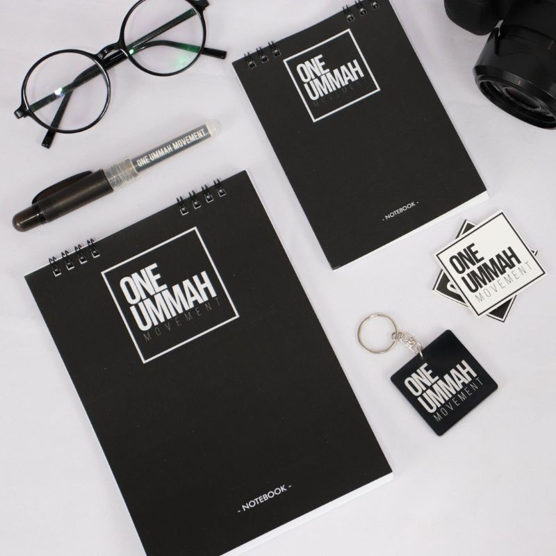 Jual OUM l notebook l one ummah l buku saku notebook ukuran A5 dan A6 ...