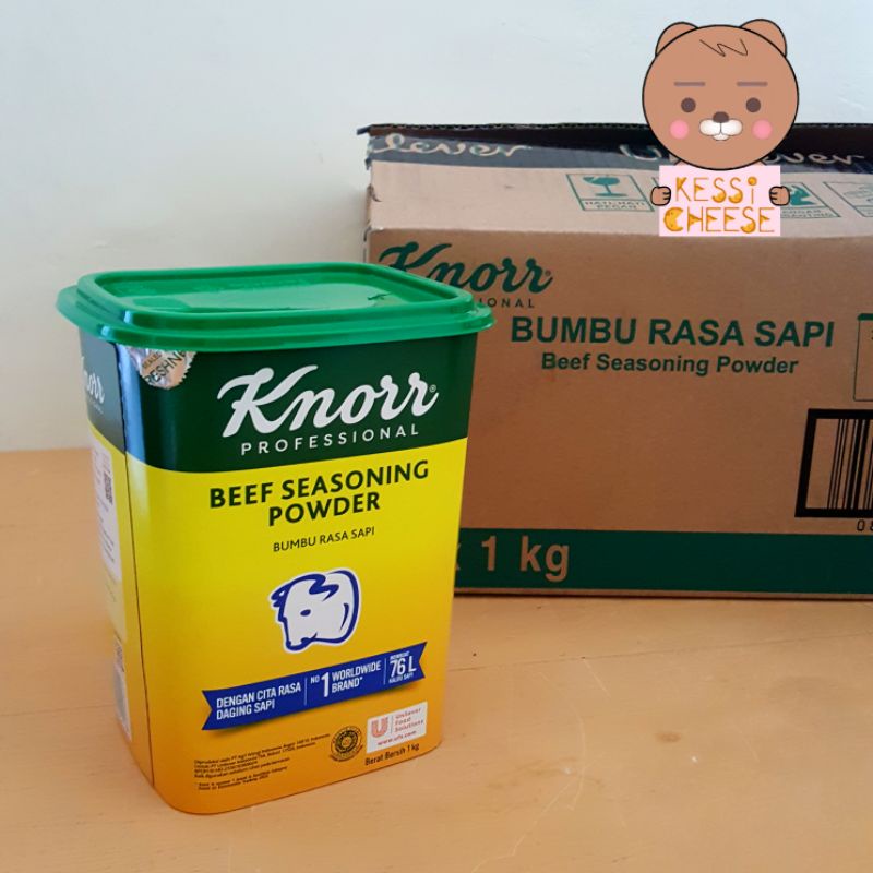 Jual KNORR BEEF SEASONING POWDER / KALDU SAPI utuh 1 Kilo | Shopee ...