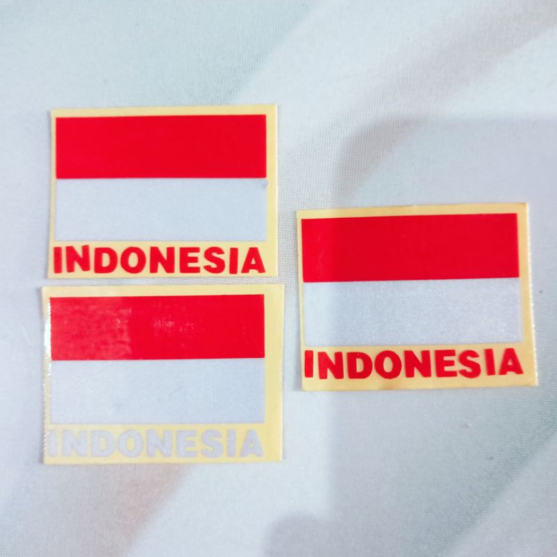 Jual STIKER BENDERA INDONESIA MINI DAN TANGGUNG POSFOR ANTI AIR NYALA ...