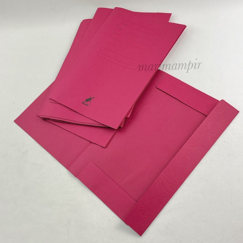 Jual MAP KERTAS / STOPMAP BUFALLO BIOLA 35 X 24 CM MERAH ( 10 PCS ...