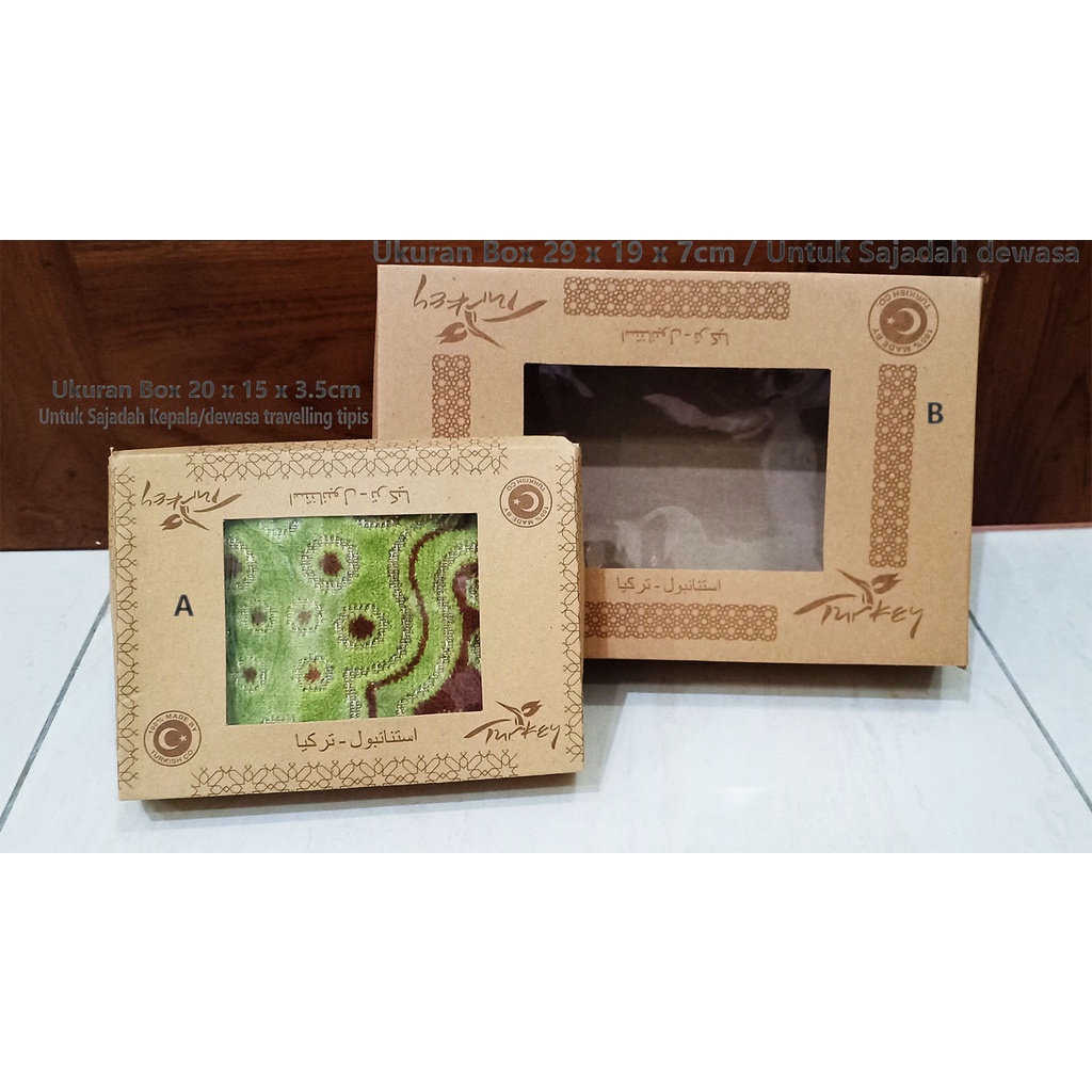 Jual Dus Sajadah/Box Sajadah/Box Craft Sajadah/Packaging Sajadah Tebal ...