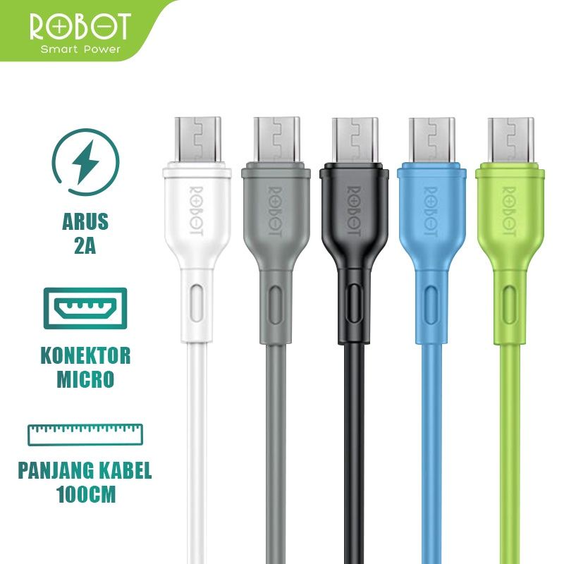 Jual Robot RBM100 Kabel Data Micro USB Type-C Original | Shopee Indonesia