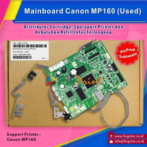 Jual Mainboard Printer Canon MP160- Board Canon MP160- Motherboard MP 160 FSB2701 | Shopee Indonesia