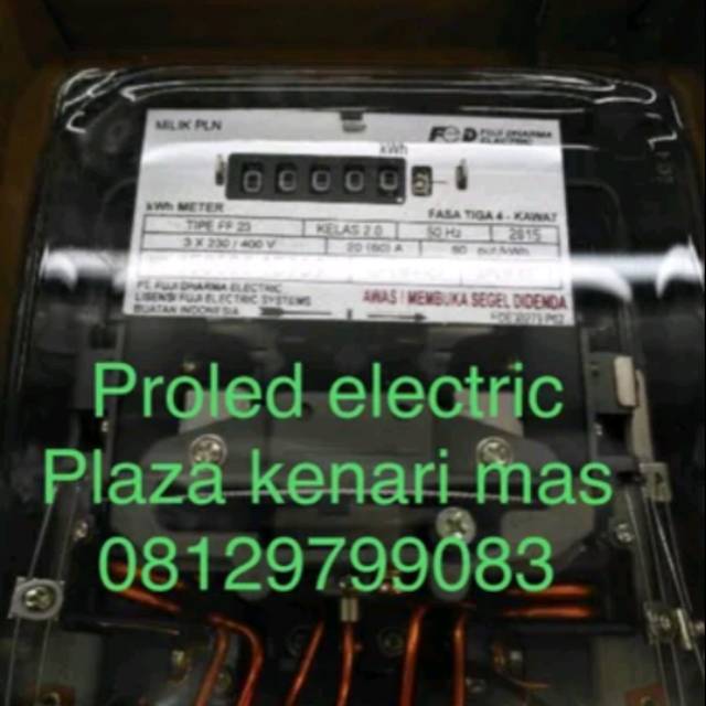 Jual Kwh meter 3p 3 phase fujidharma fuji dharma meteren listrik 3phase | Shopee Indonesia