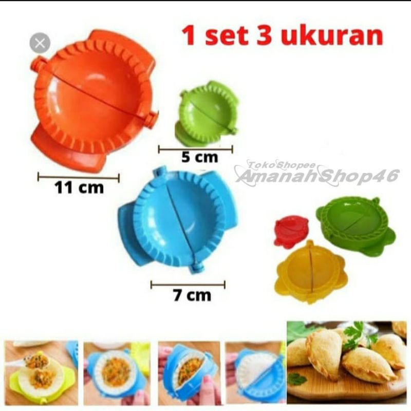 Jual Cetakan Pastel murah 3 Ukuran Praktis dan modern | Shopee Indonesia